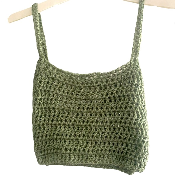 Tops | Handmade Super Cute Crochet Top | Poshmark